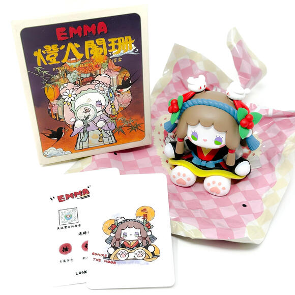 POP MART | Toys | Emma Secret Forest Dim Lights Admire The Moon Mj ...